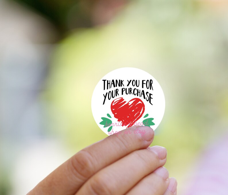 DIY Printable Small Business Shipping/packaging/customer Appreciation ...