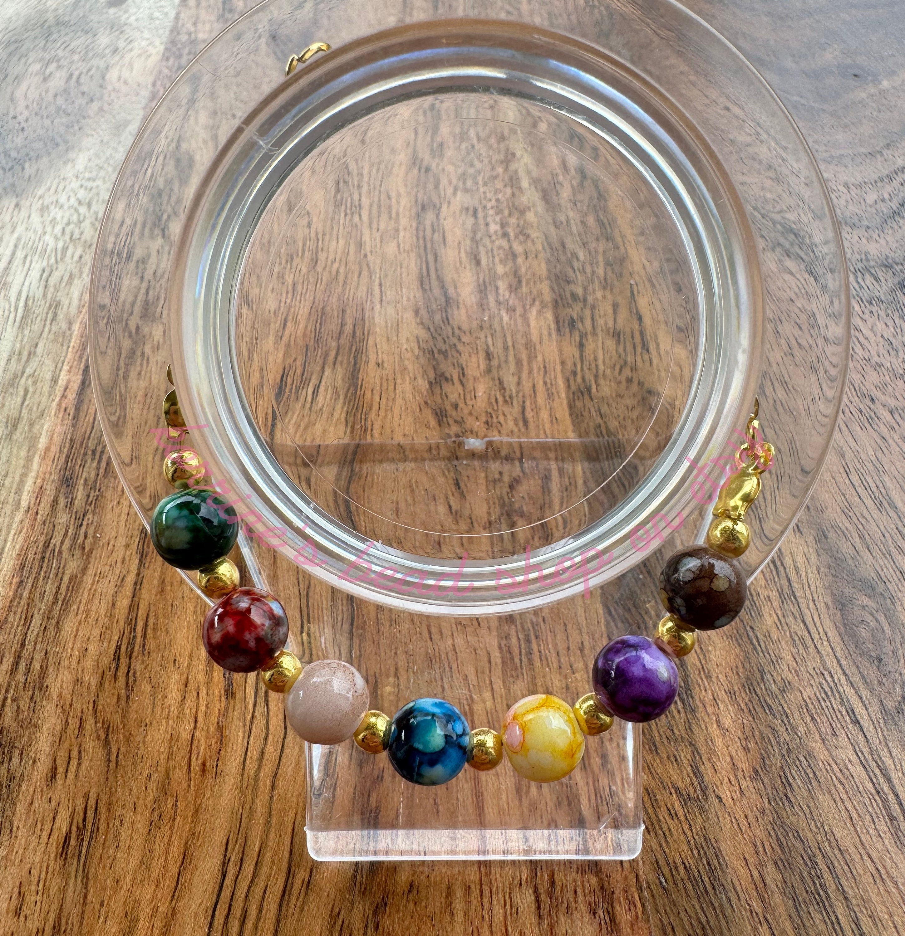 7 Chakra Chain Link Bracelet Jewelry Meditation/healing Gold/silver ...