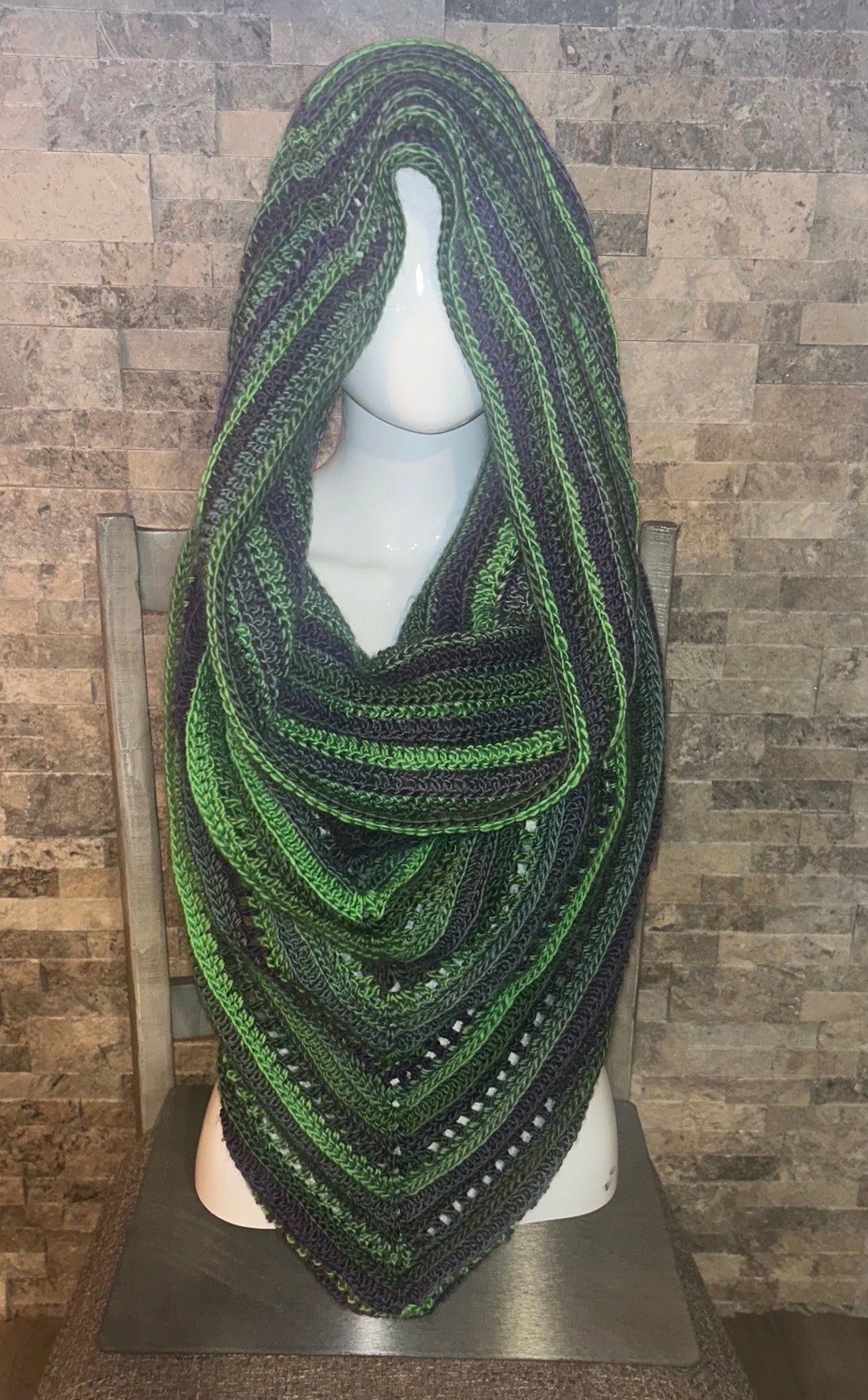 Beetlejuice Inspired Hooded Scarf - Etsy