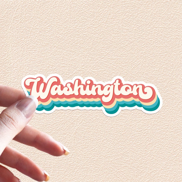 Washington Sticker - Etsy