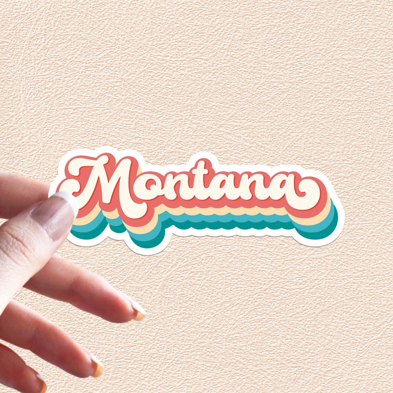 Montana Sticker - Etsy