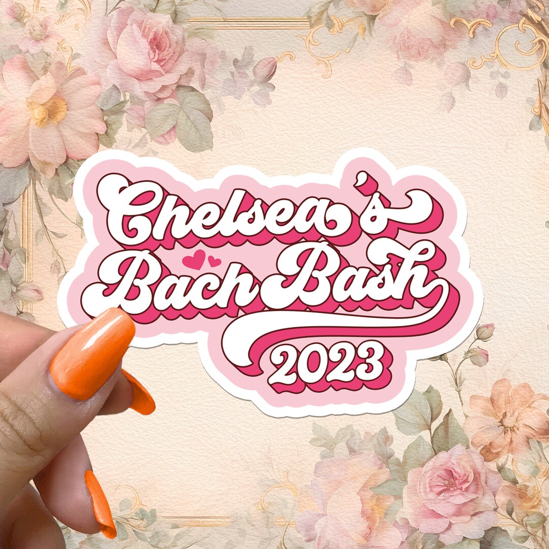 Bachelorette Party Stickers Custom Sticker Wedding Bride - Etsy