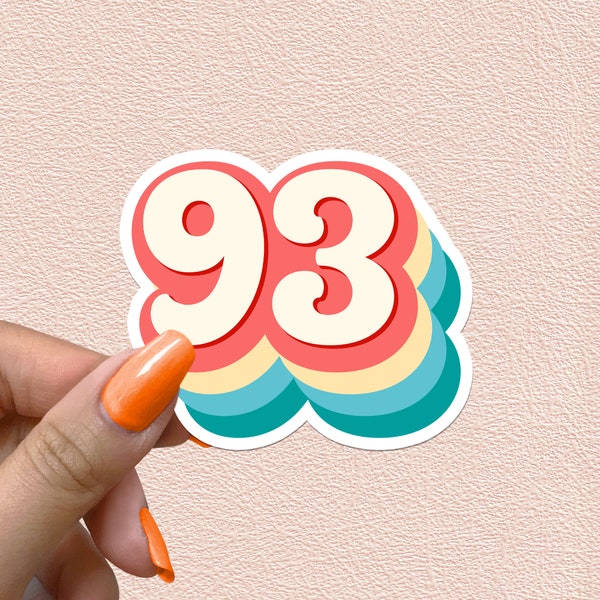 Number 93 - Etsy