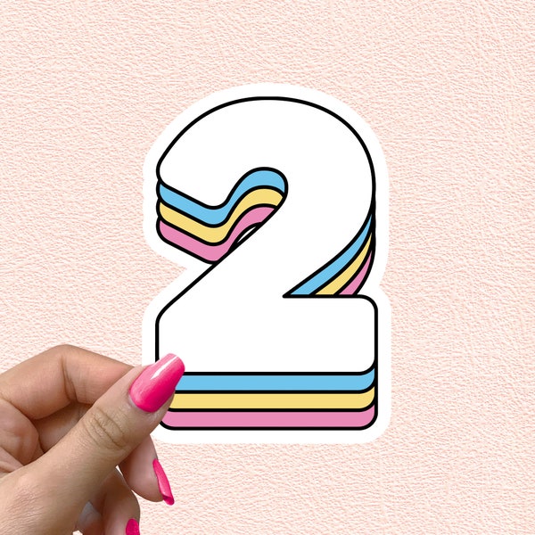 Second Year Stickers - Etsy