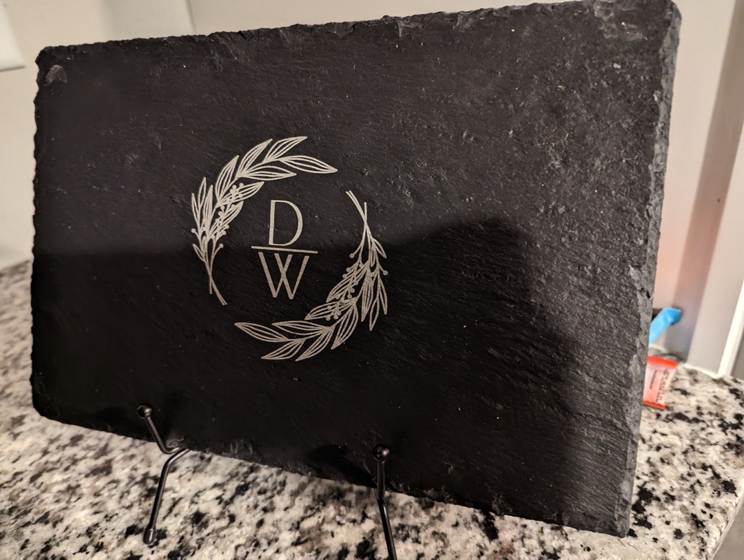 Custom Monogram Plates - Etsy