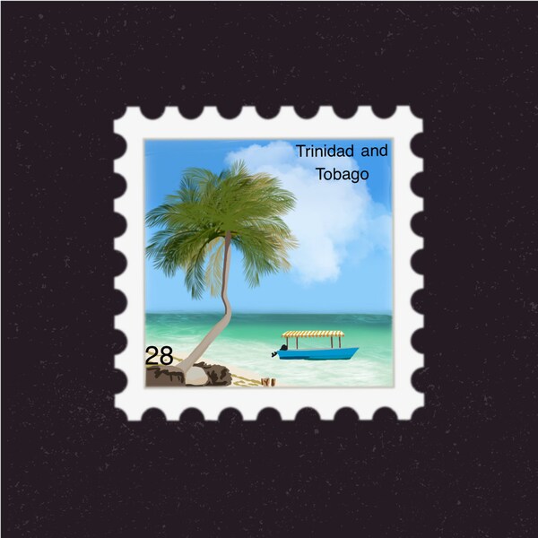 Trinidad and Tobago Stickers - Etsy