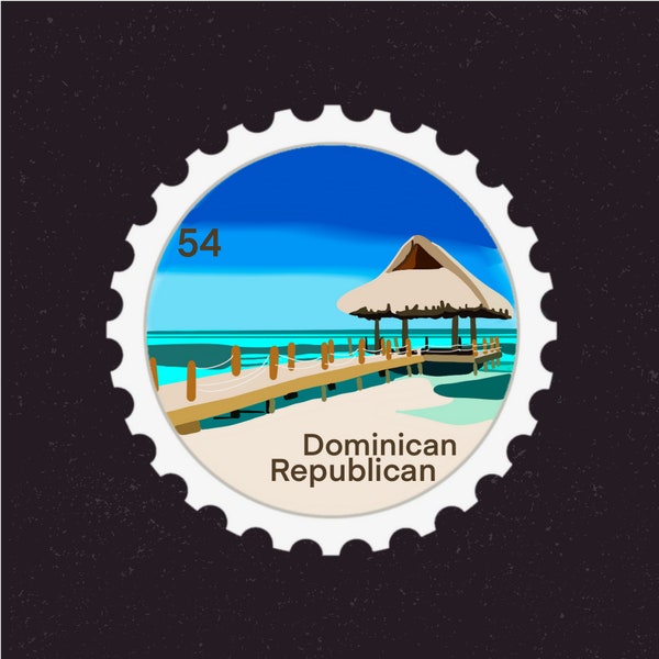 Dominican Sticker - Etsy