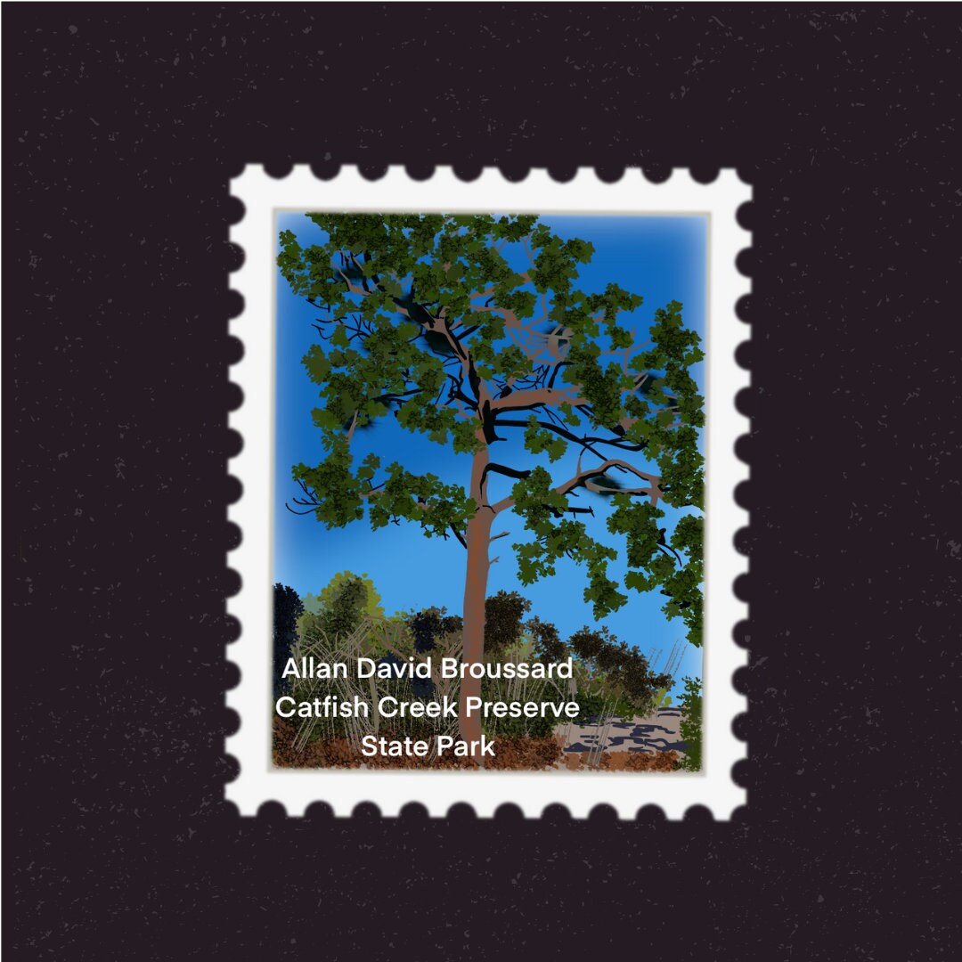 Allen David Broussard Catfish Creek Preserve State Park Sticker ...
