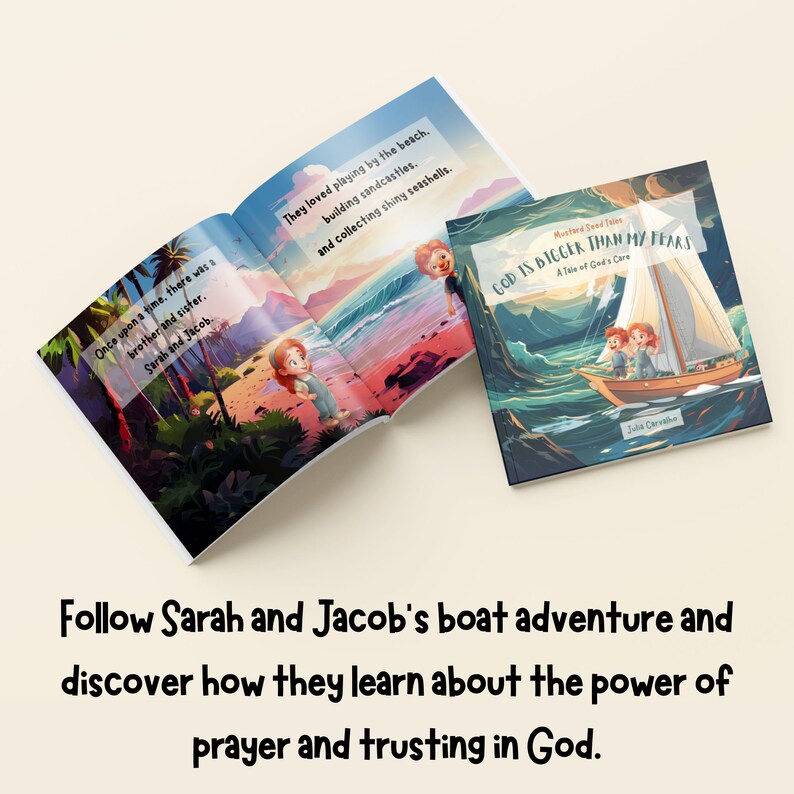 Christian Childrens Book | God is Bigger Than My Fears | Theologically ...
