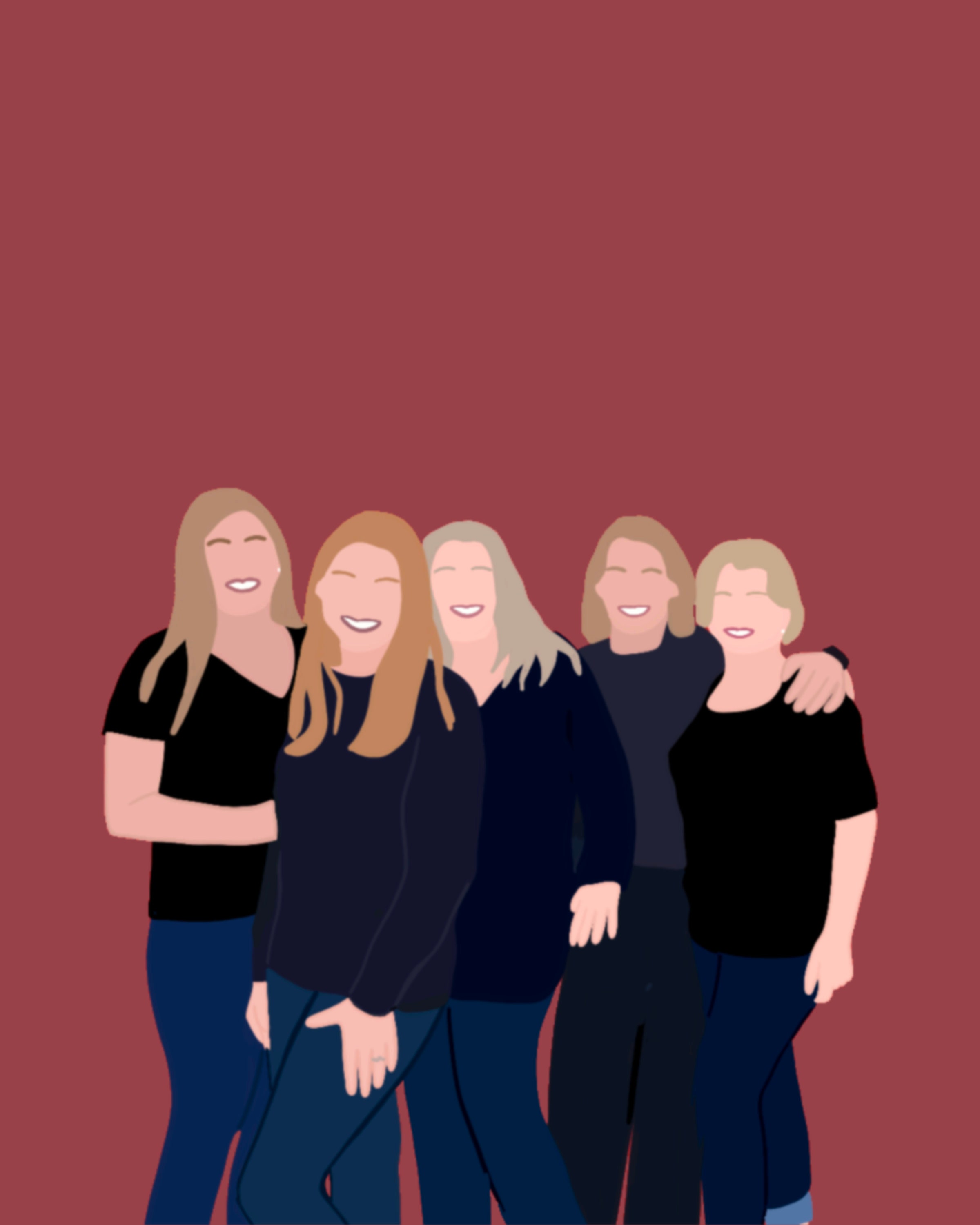 Custom Portrait Illustration Digital & Physical Prints - Etsy