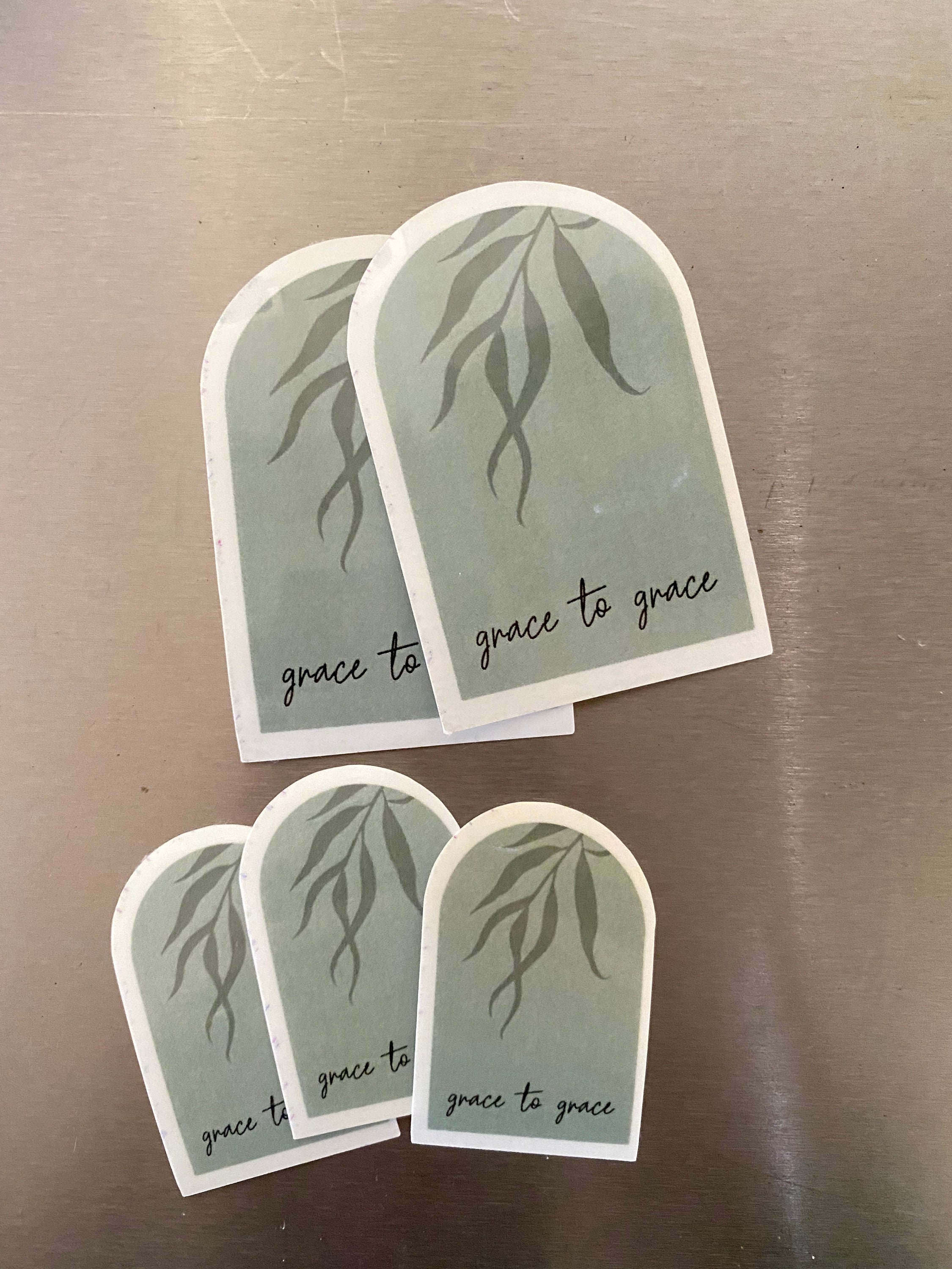 Grace to Grace Sticker | Hillsong-inspired Worship Decal | Christian ...