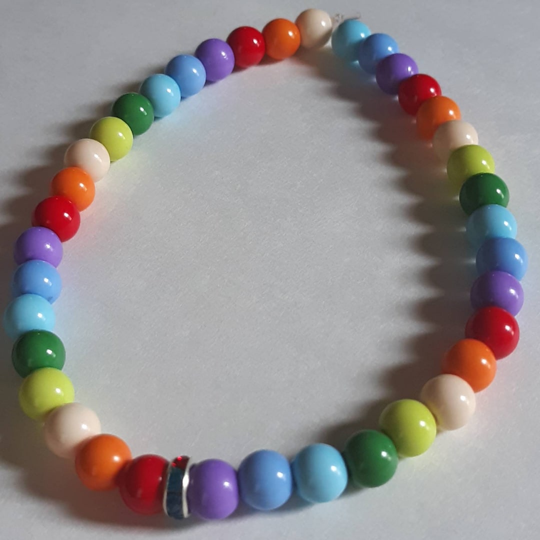 Pride Month Collection: Rainbow Pride Month Bracelet - Etsy