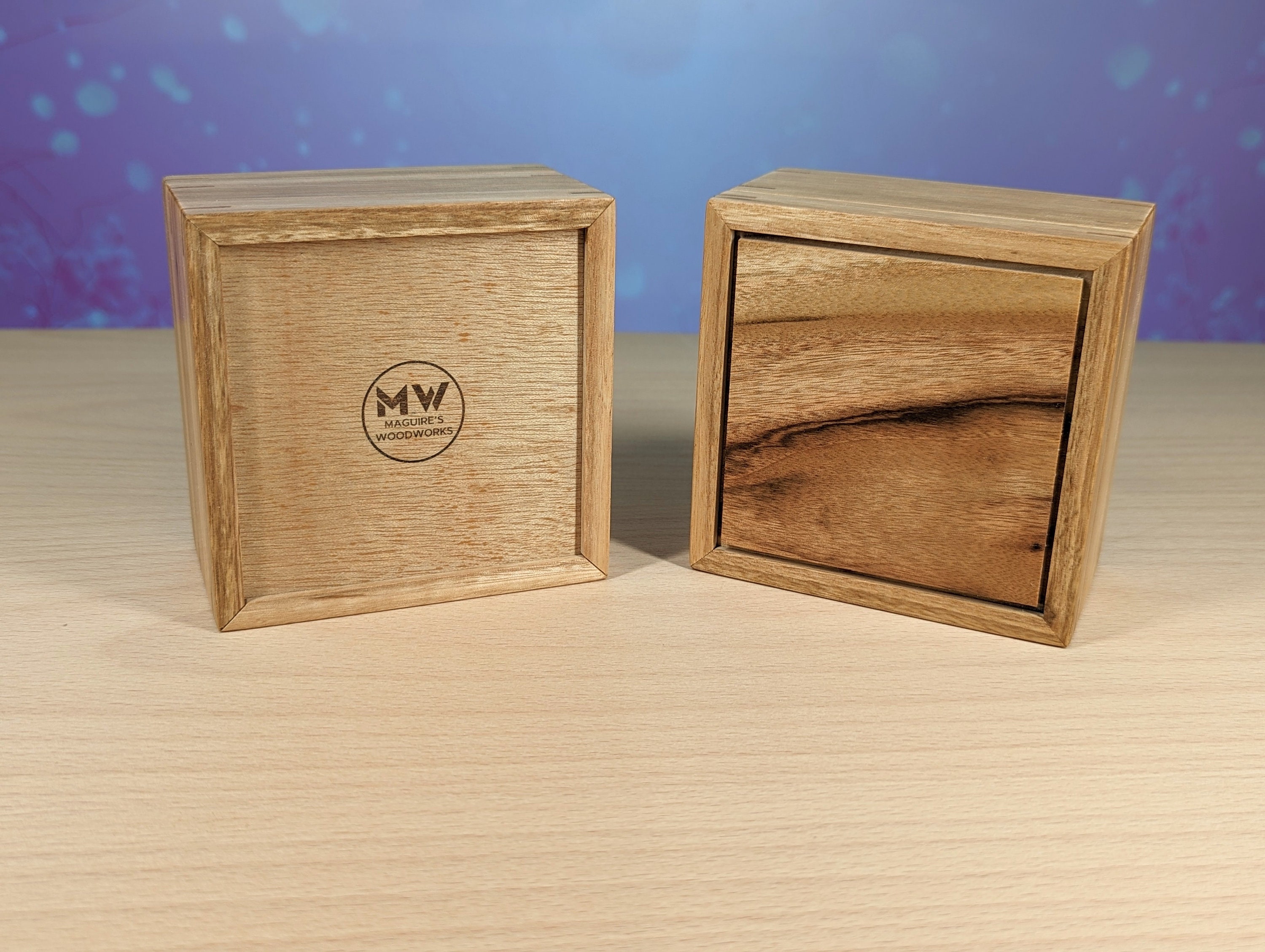 Timber Jewellery Box in Australian Camphor Laurel and Blackbutt ...