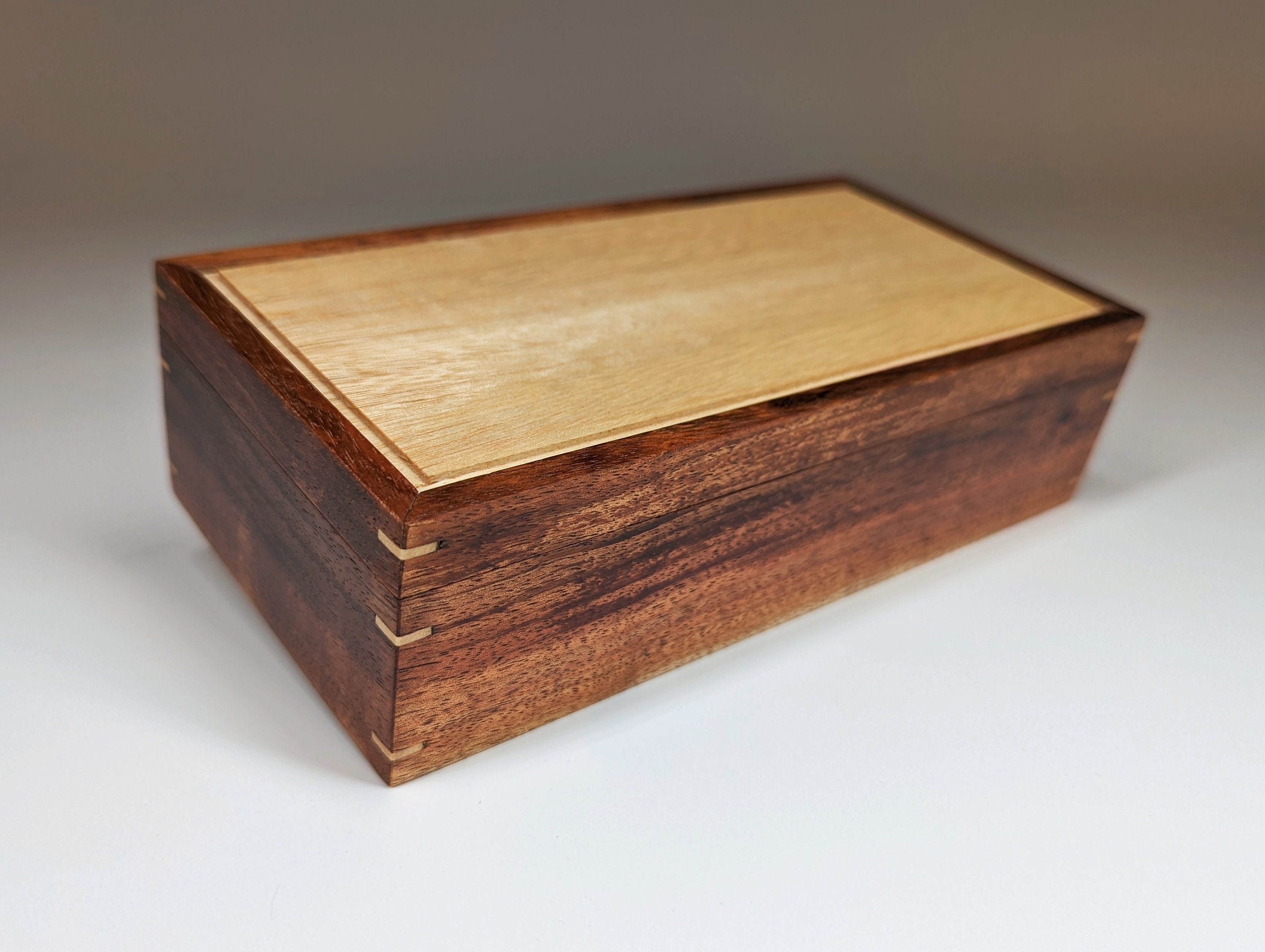 Timber Jewellery Box Australian Keepsake Box Hand Made Wooden Box ...