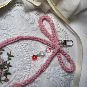 Crochet Bow Bag Charms - Etsy