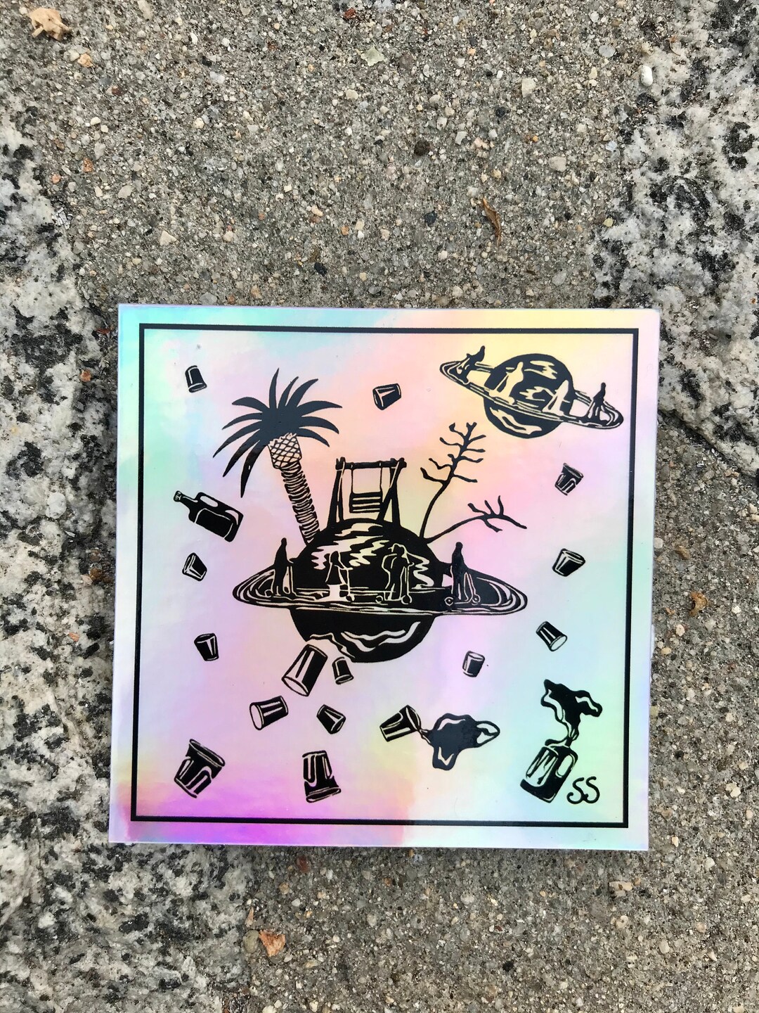 Isla Vista Sticker | Galactic | Space Sticker | UCSB | UC Santa Barbara ...