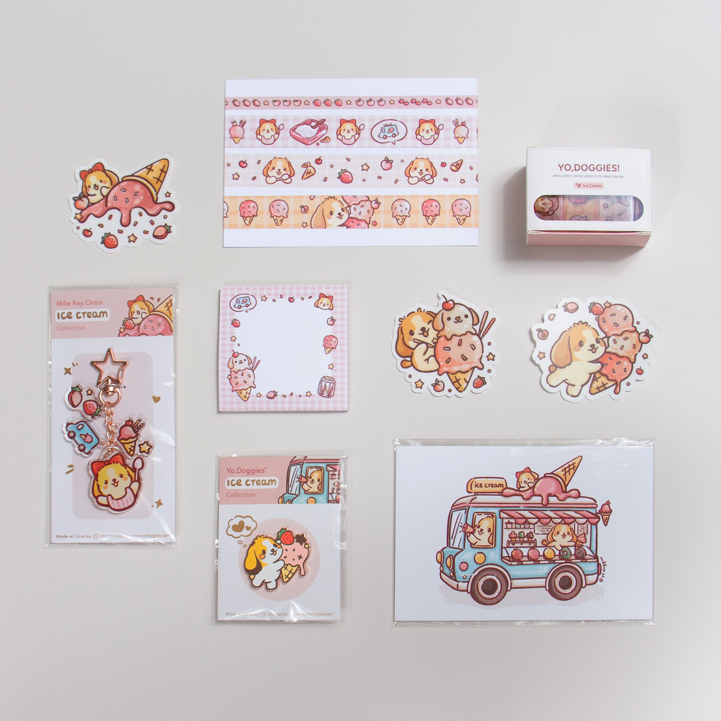 Ice Cream Collection | by Yo.doggies - Etsy