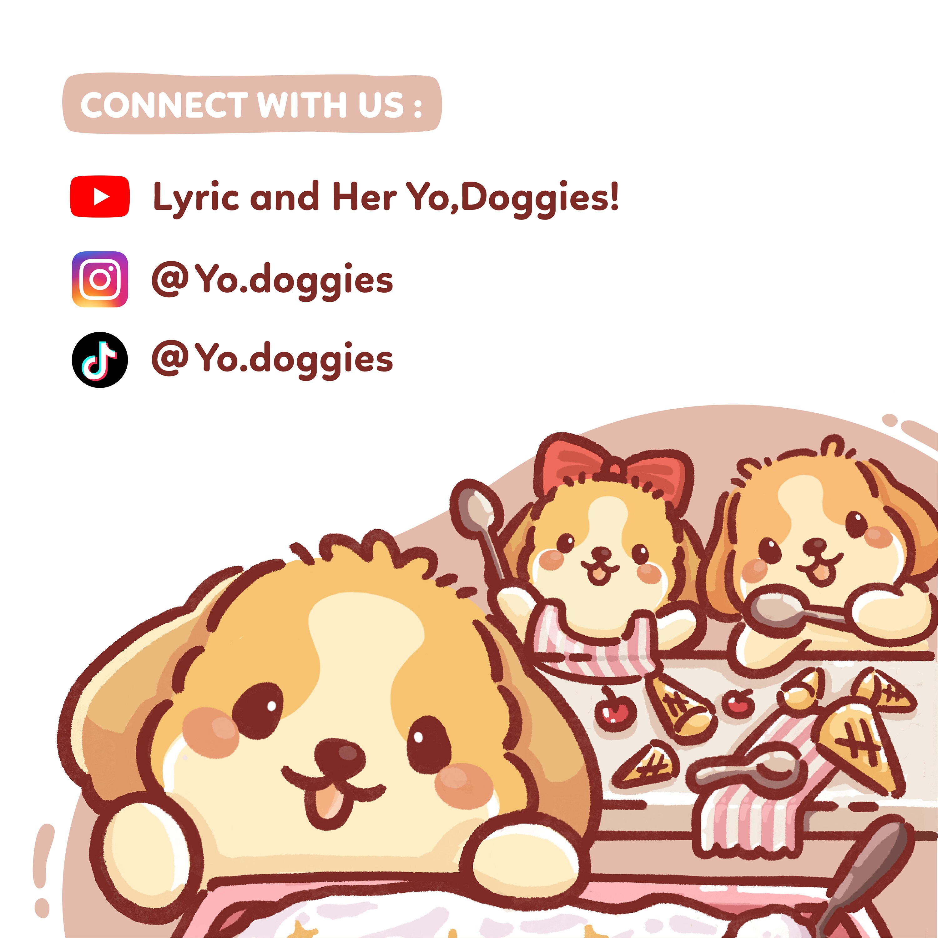 Mcdoggies Sticker Set 3 X 3 Vinyl Stickers by Yo.doggies - Etsy