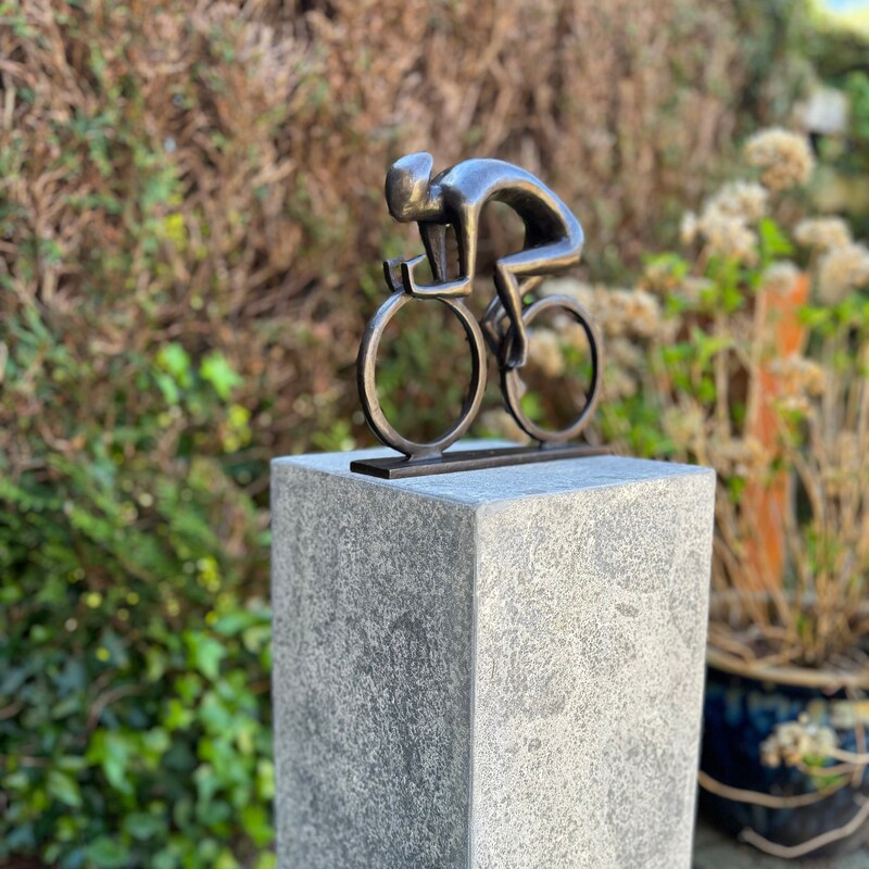 Bicycle Statue - Etsy