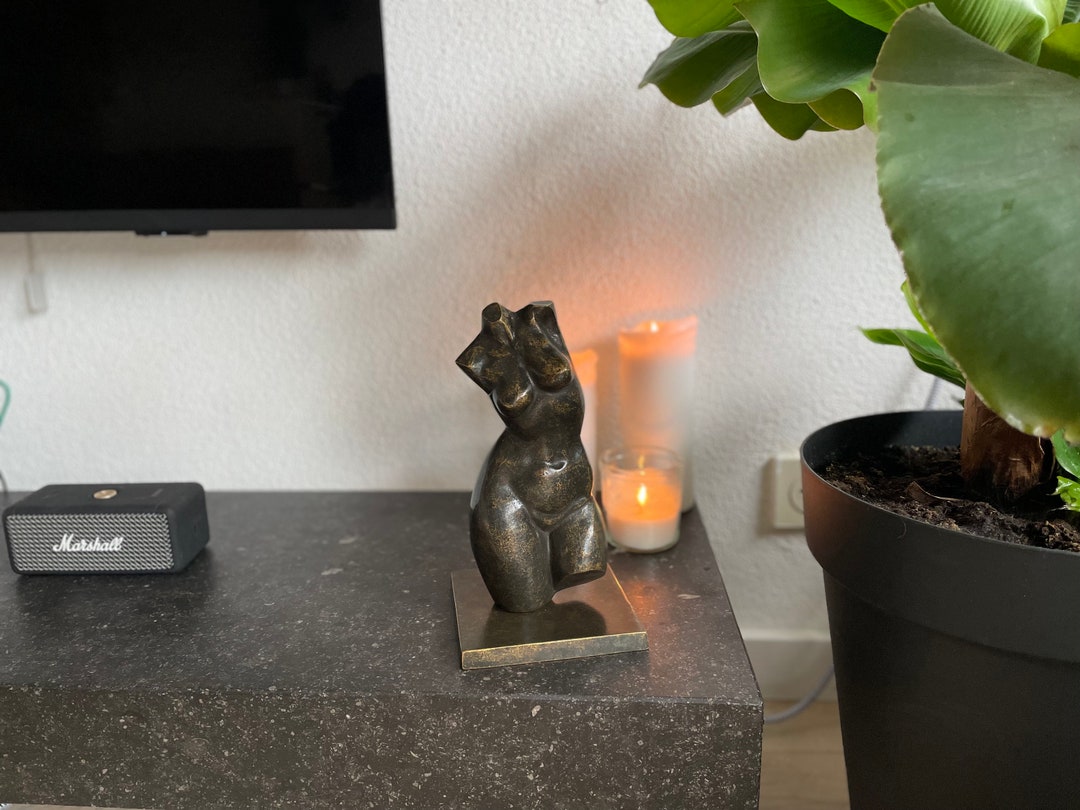 Bronze Female Torso Garden Statue Garden Decoration Office Garden ...