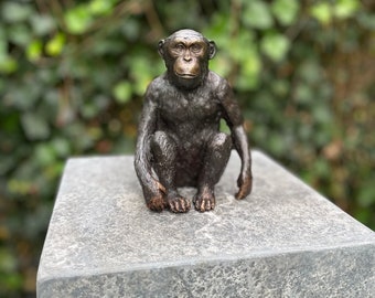 Metal Monkey Yard Art - Etsy