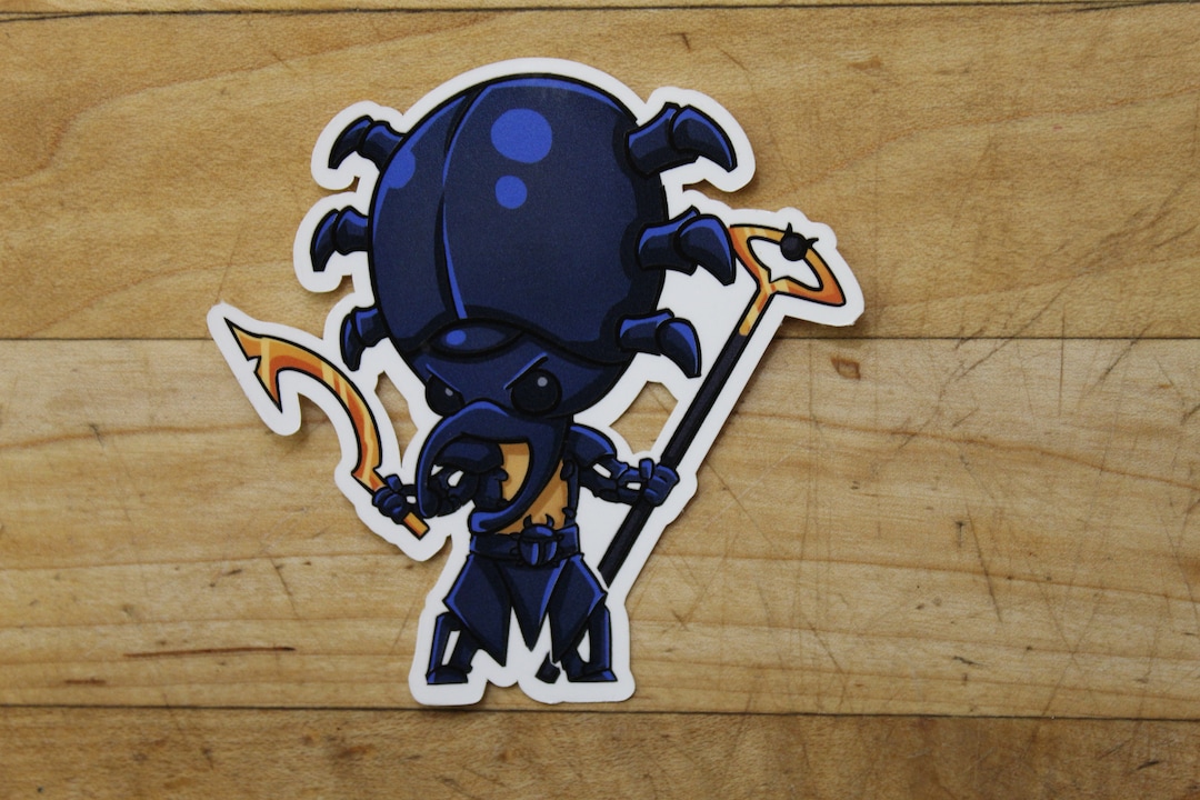 Chibi Scarab God Sticker for Deck Boxes, S, Laptops, Journals, Planners ...