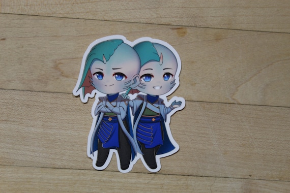 Adrix and Nev Twincasters Sticker Magic the Gathering - Etsy