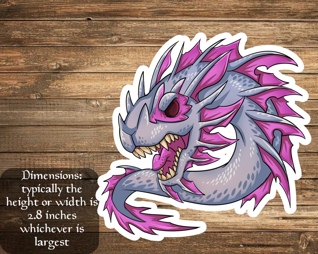 Xyris the Writhing Storm- Decals Perfect for Deck Boxes, S, Laptops ...