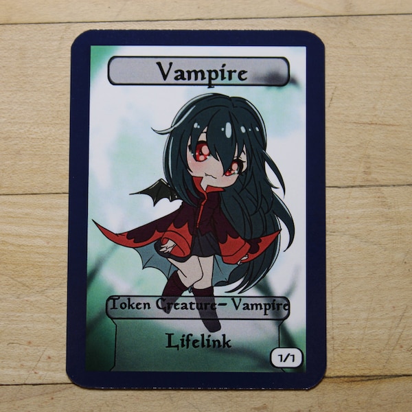 White Vampire Token - Etsy