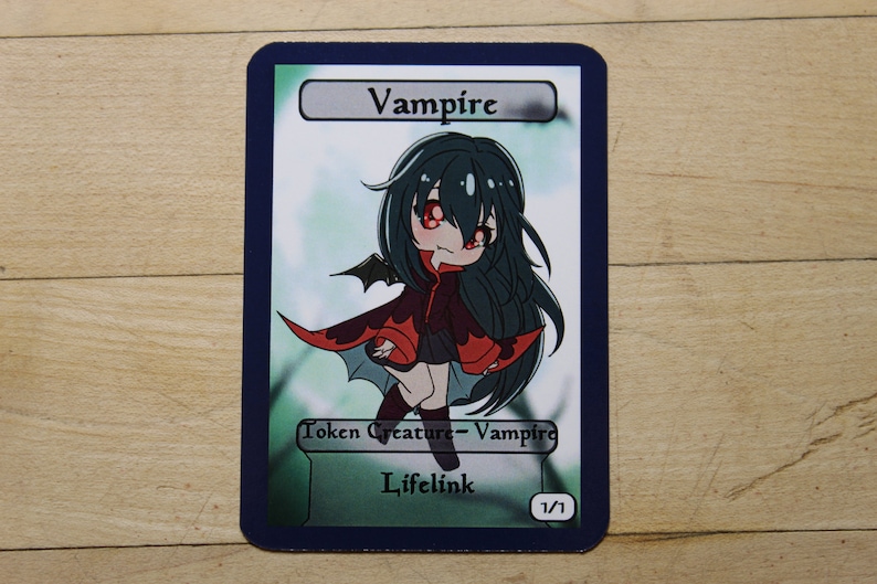 1/1 Lifelink Vampire Token Singles Alter Art, Edh,standard,commander ...