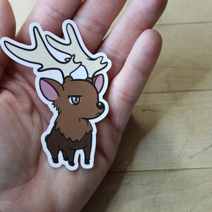 Chibi Elk Sticker Inspired by Magic the Gathering Decals - Etsy