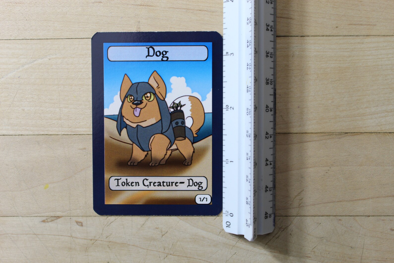 1/1 Dog Tokens Chibi-styled "m-21" Mtg Inspired Singles- Perfect for ...