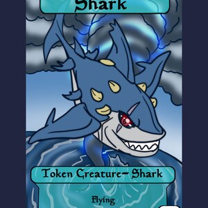 Shark Tokens Chibi-styled "m-21" Mtg Inspired Singles- Perfect for ...