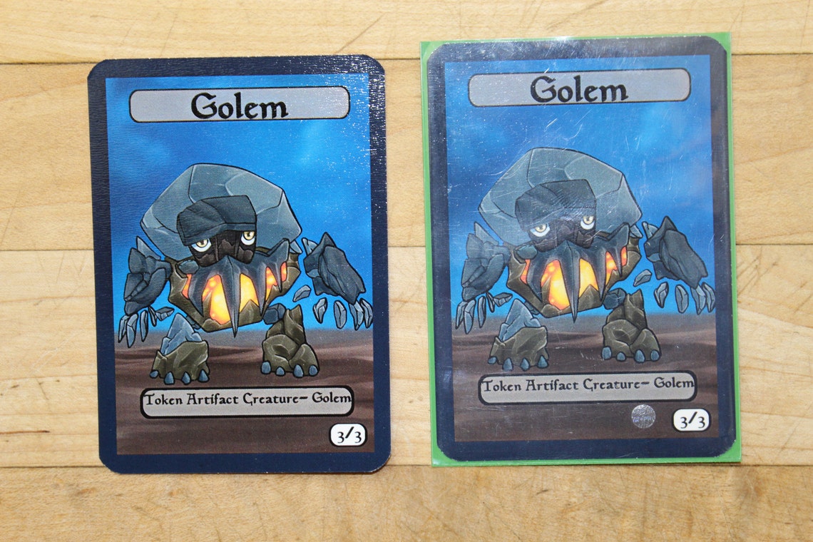 Golem Token Chibi Singles for Alter Art Proxy in | Etsy