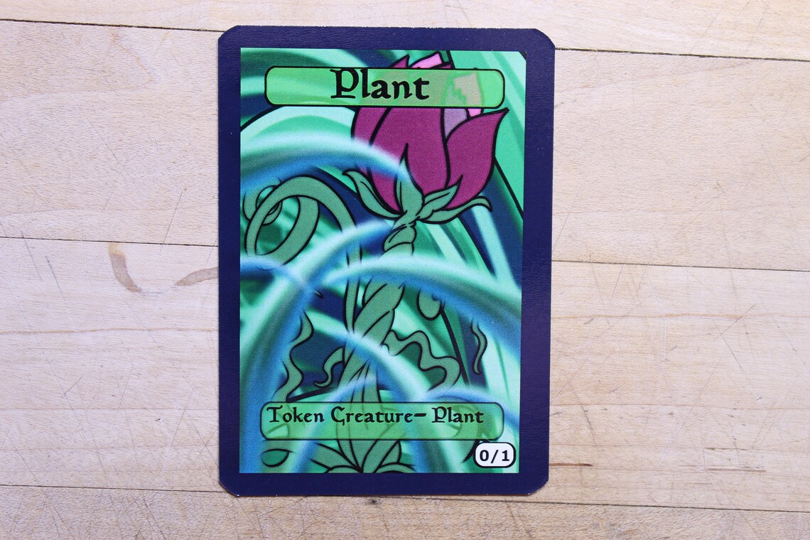0/1 Plant Token Singles Alter Art, Edh,standard,commander,vintage,and ...