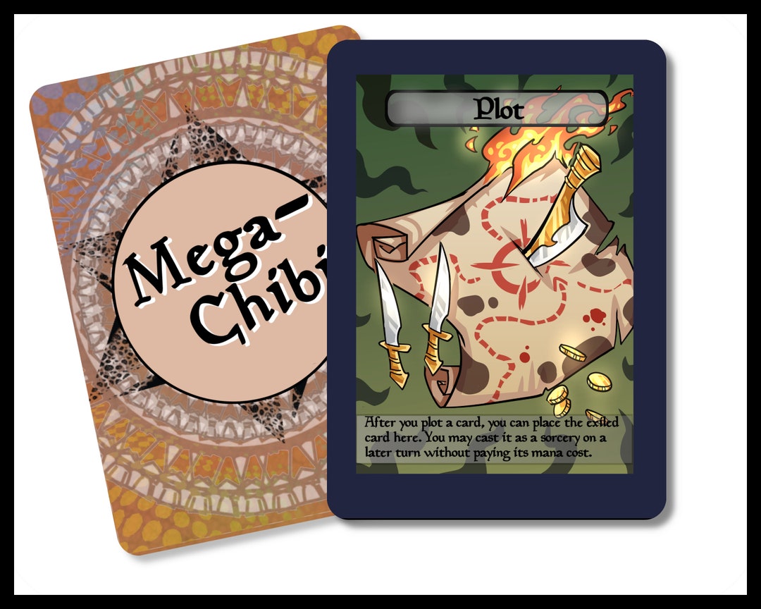 Plot Creature Token- TCG Standard Size for Magic to Represent Your Deck Tokens With Style ...