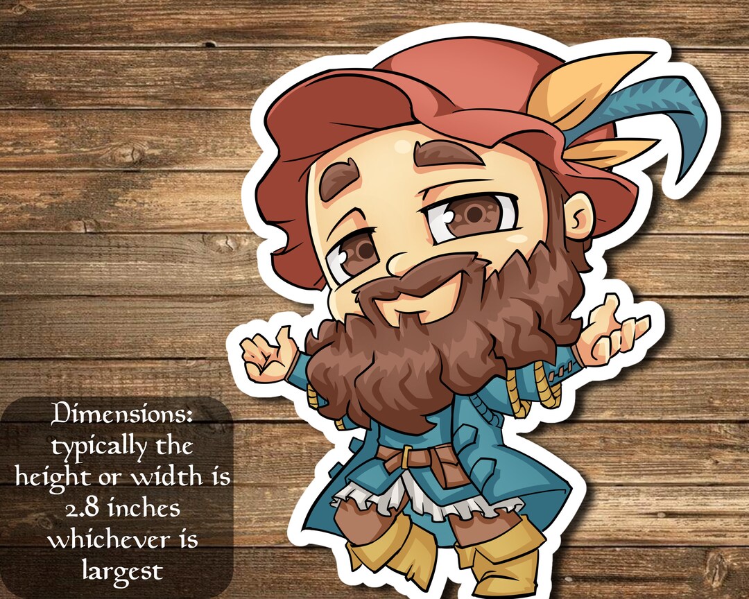 Tom Bombadil Sticker Inspired by Magic- Perfect for Deck Boxes, Laptops ...