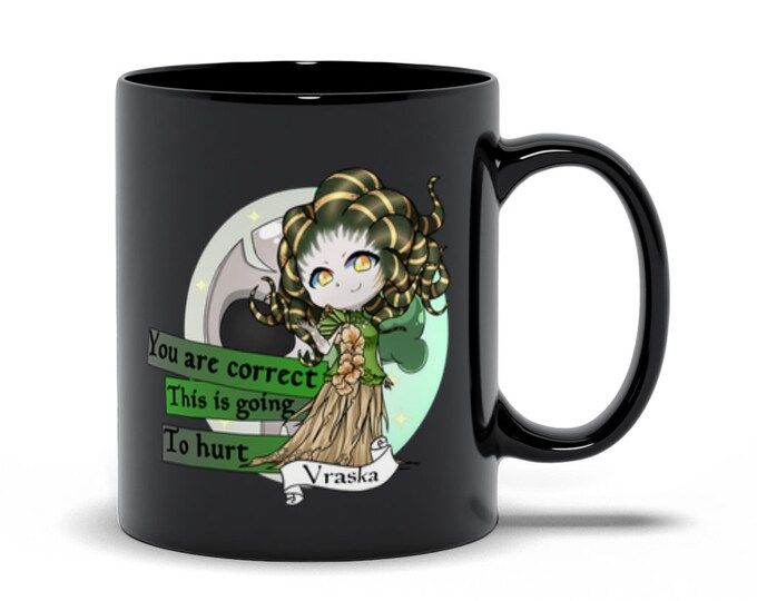 Chibi Tamiyo Mtg Inspired Black Mugs Perfect Gift for Fans of | Etsy