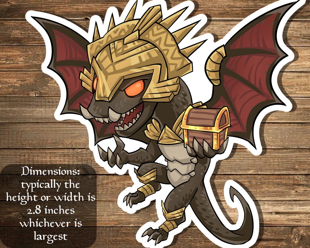 Ziatora, the Incinerator 2 Sticker Inspired by Magic- Perfect for Deck ...