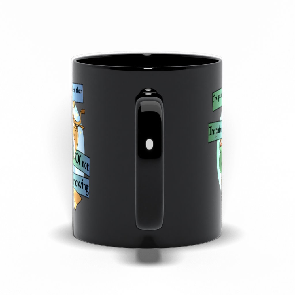 Chibi Tamiyo Mtg Inspired Black Mugs, Perfect Gift for Fans of Magic ...