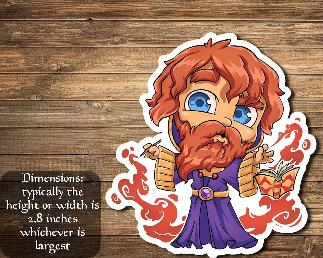 Commodore Guff Sticker Inspired by Magic- Perfect for Deck Boxes ...