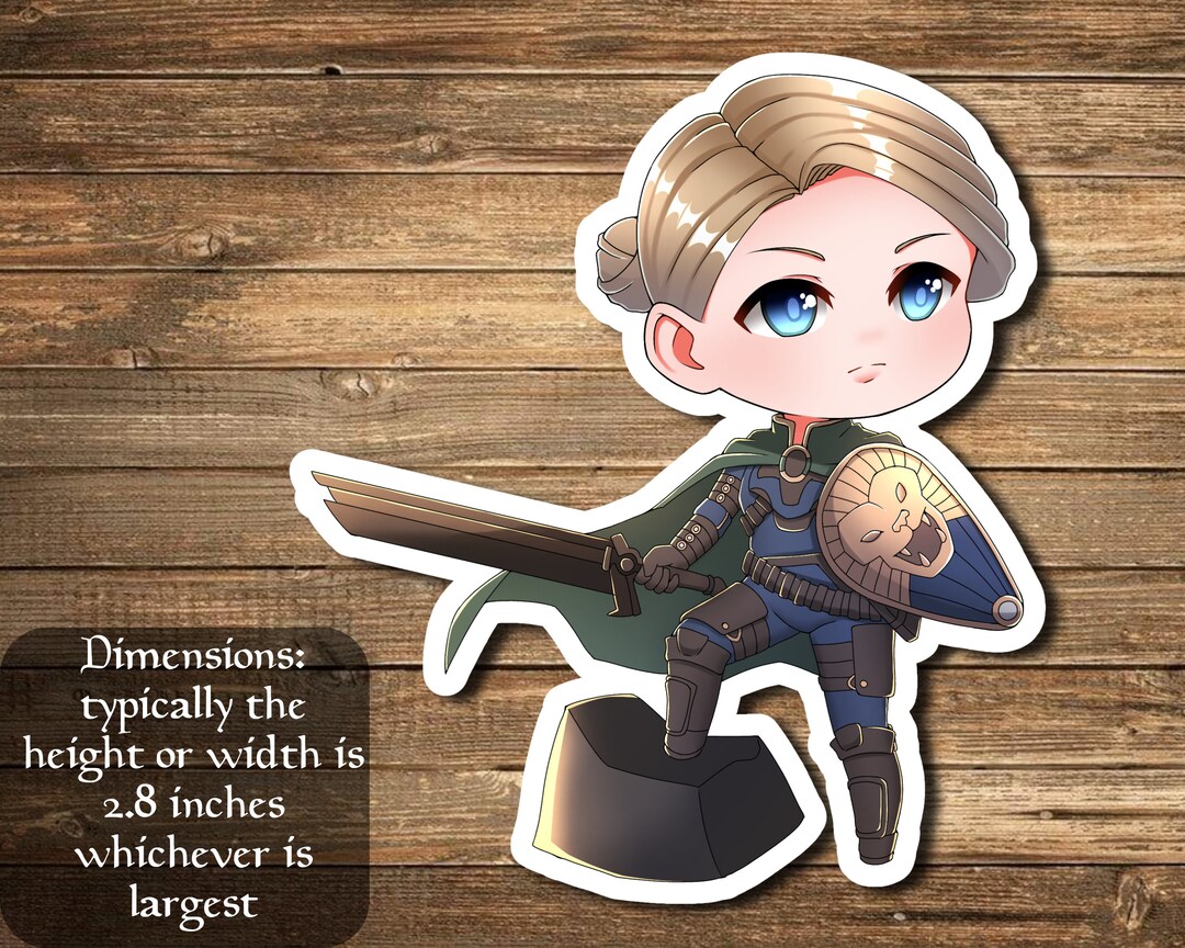 Myrel, Shield of Argive Sticker- Perfect for Deck Boxes, Laptops ...