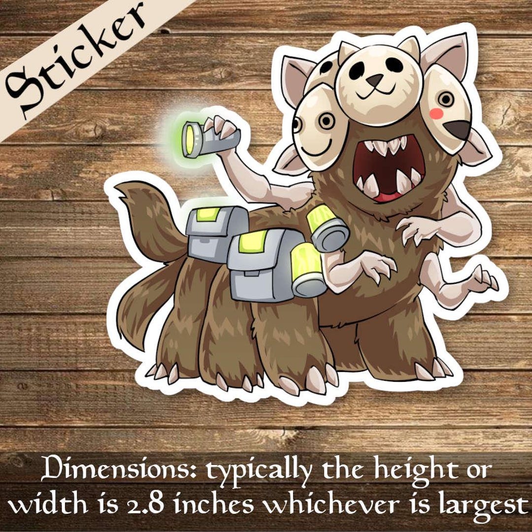 Kona, Rescue Beastie Deck Box Sticker- Perfect for Deck Boxes, Laptops ...