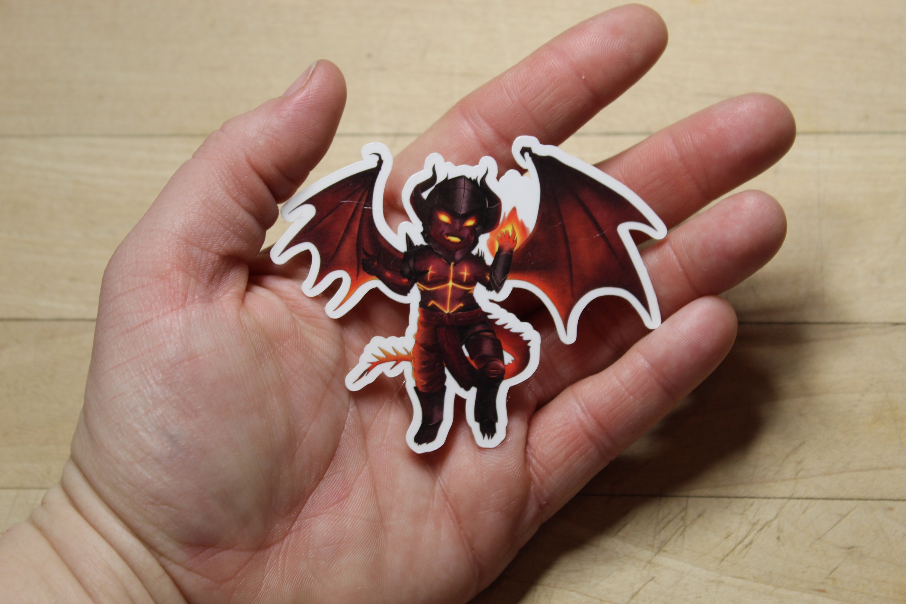 Ob Nixilis Alt Chibi Sticker Deck Boxes S Laptops | Etsy