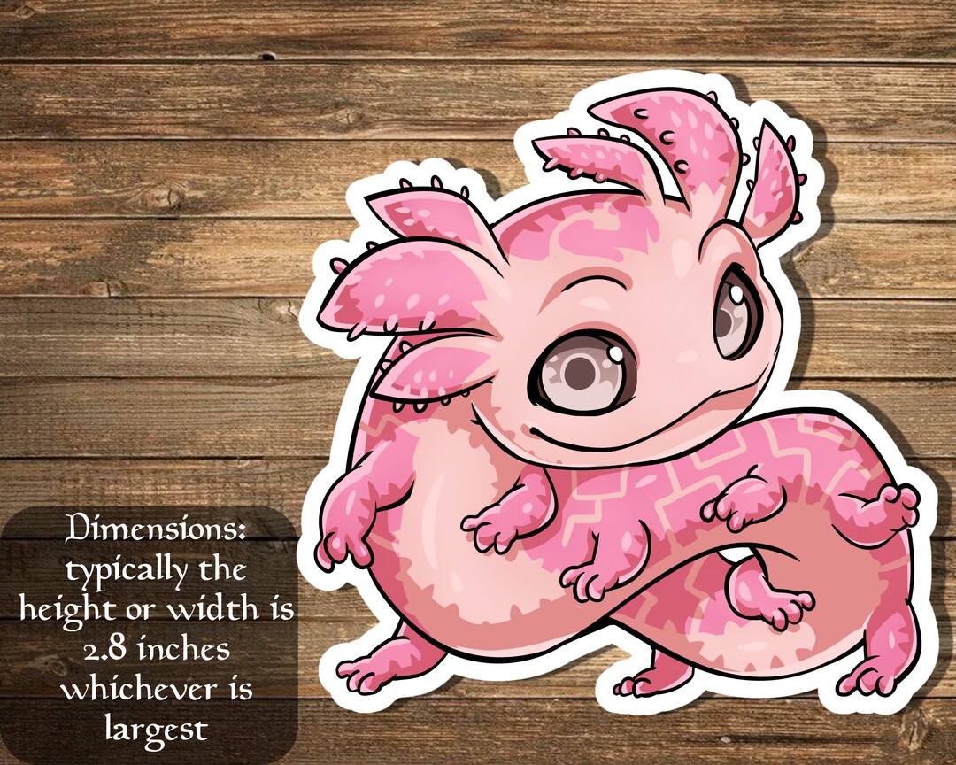 Xolatoyac, the Smiling Flood Sticker Inspired by Magic- Perfect for ...