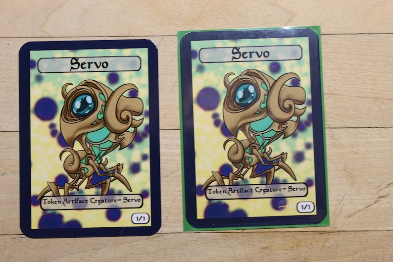 Servo Chibi-styled Singles Tokens "m-21" Mtg Inspired- Perfect for ...