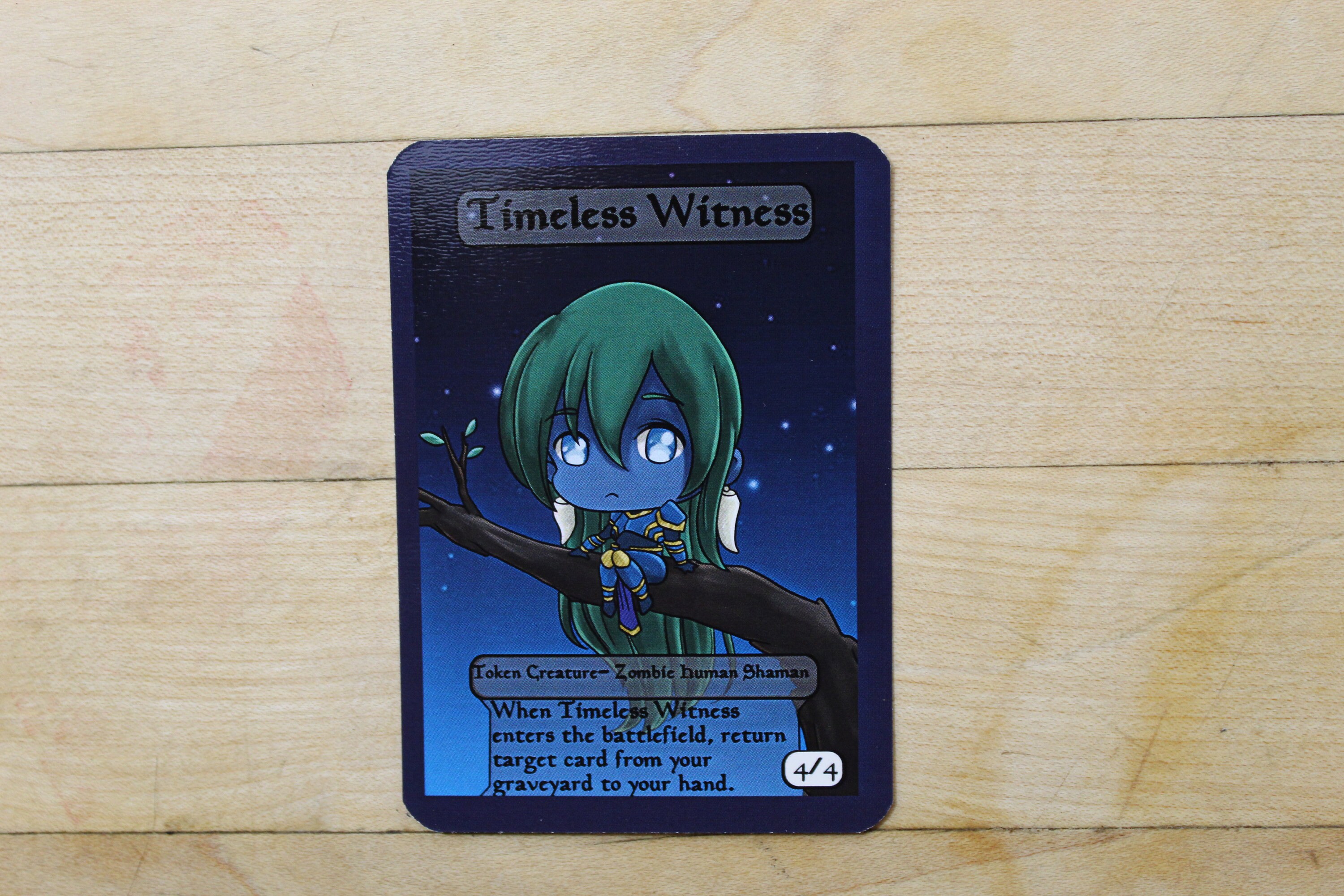 Timeless Witness Token Chibi Singles for Alter Art Proxy in Edh ...