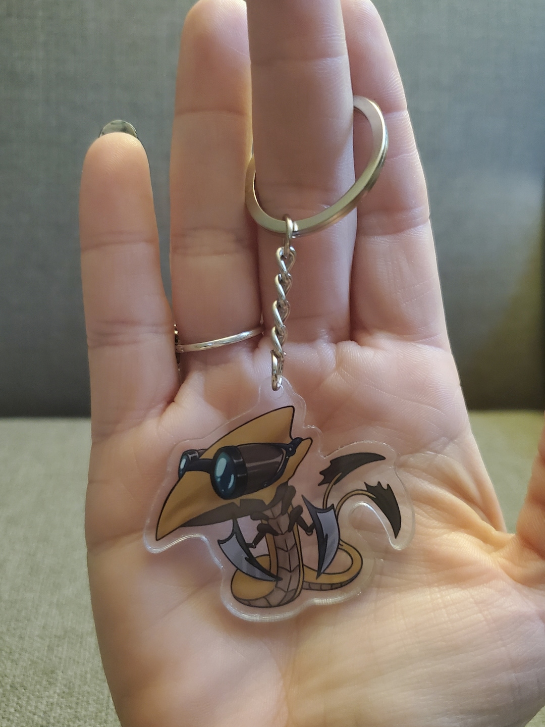 Steampunk Sliver Keychain Inspired by Magic the Gathering- by Mega ...
