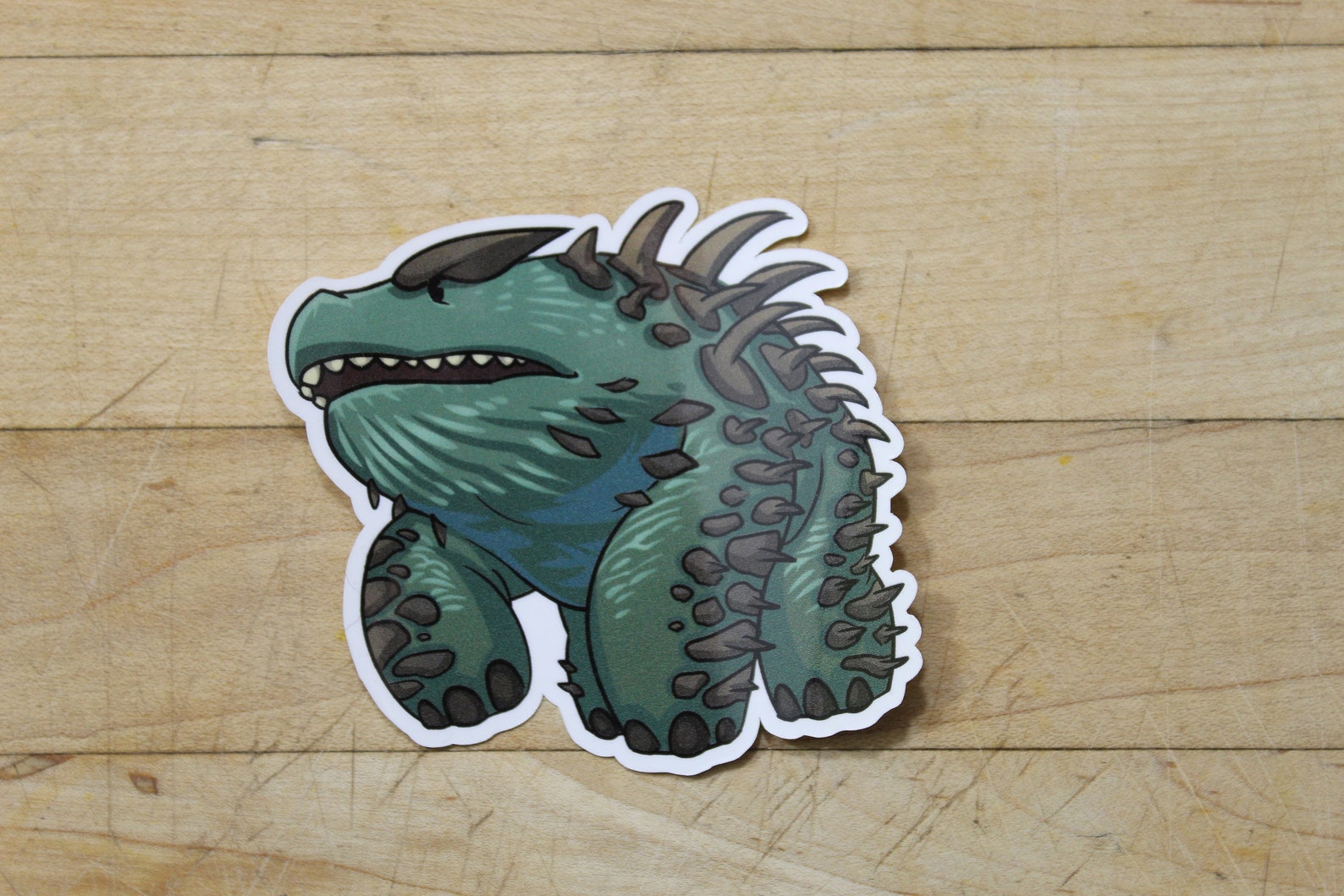 Chibi Craterhoof Behemoth Sticker Inspired by Magic Decals - Etsy