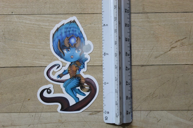 Alt Chibi Kiora Sticker for Deck Boxes S Laptops Journals - Etsy
